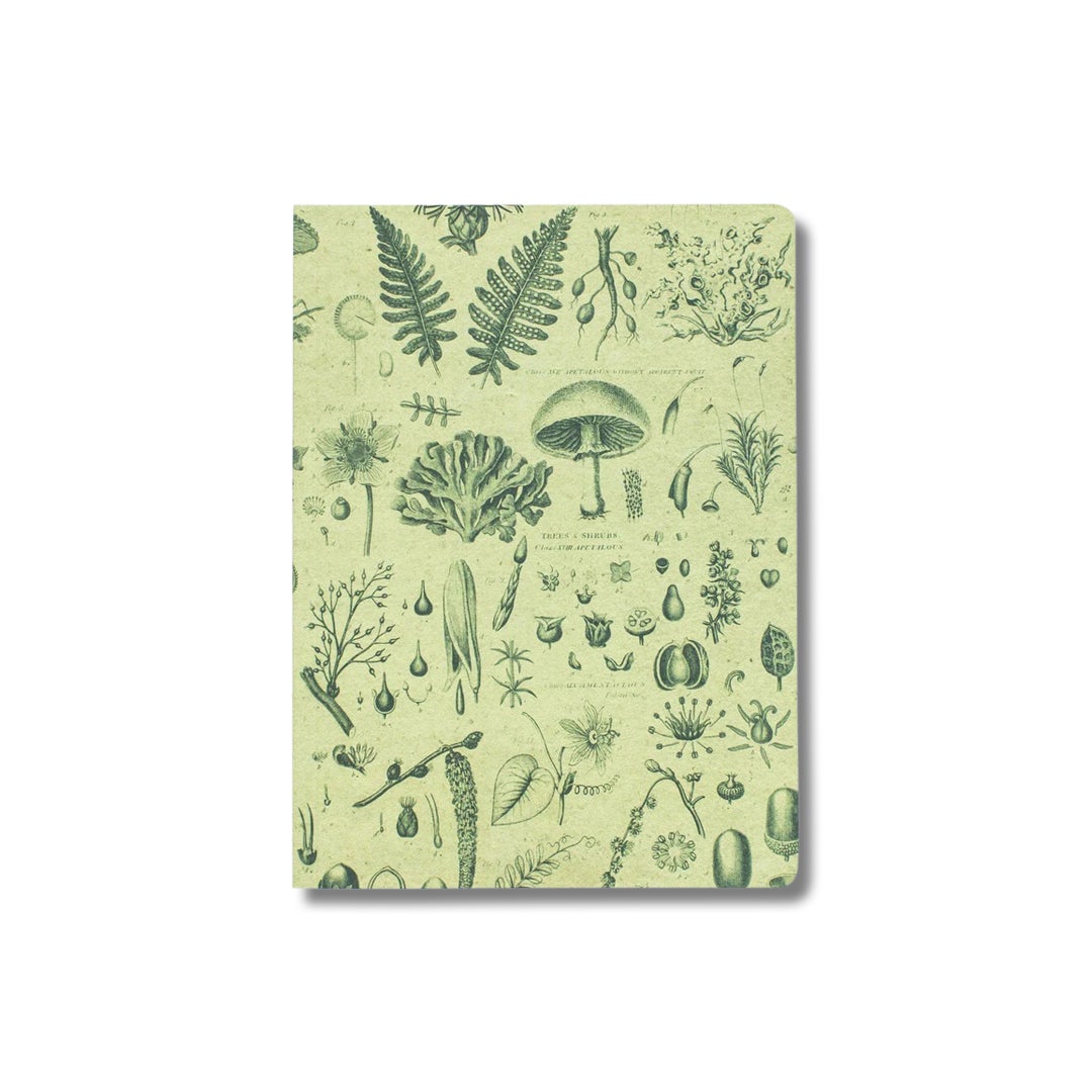 Plants & Fungi Softcover Notebook (Dot Grid Paper) | International ...