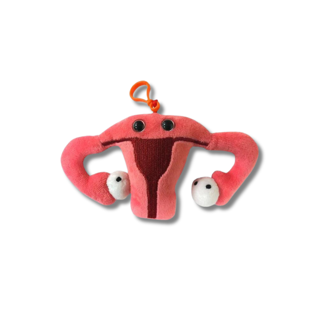Uterus Plush Keychain | International Museum of Surgical Science Gift Shop